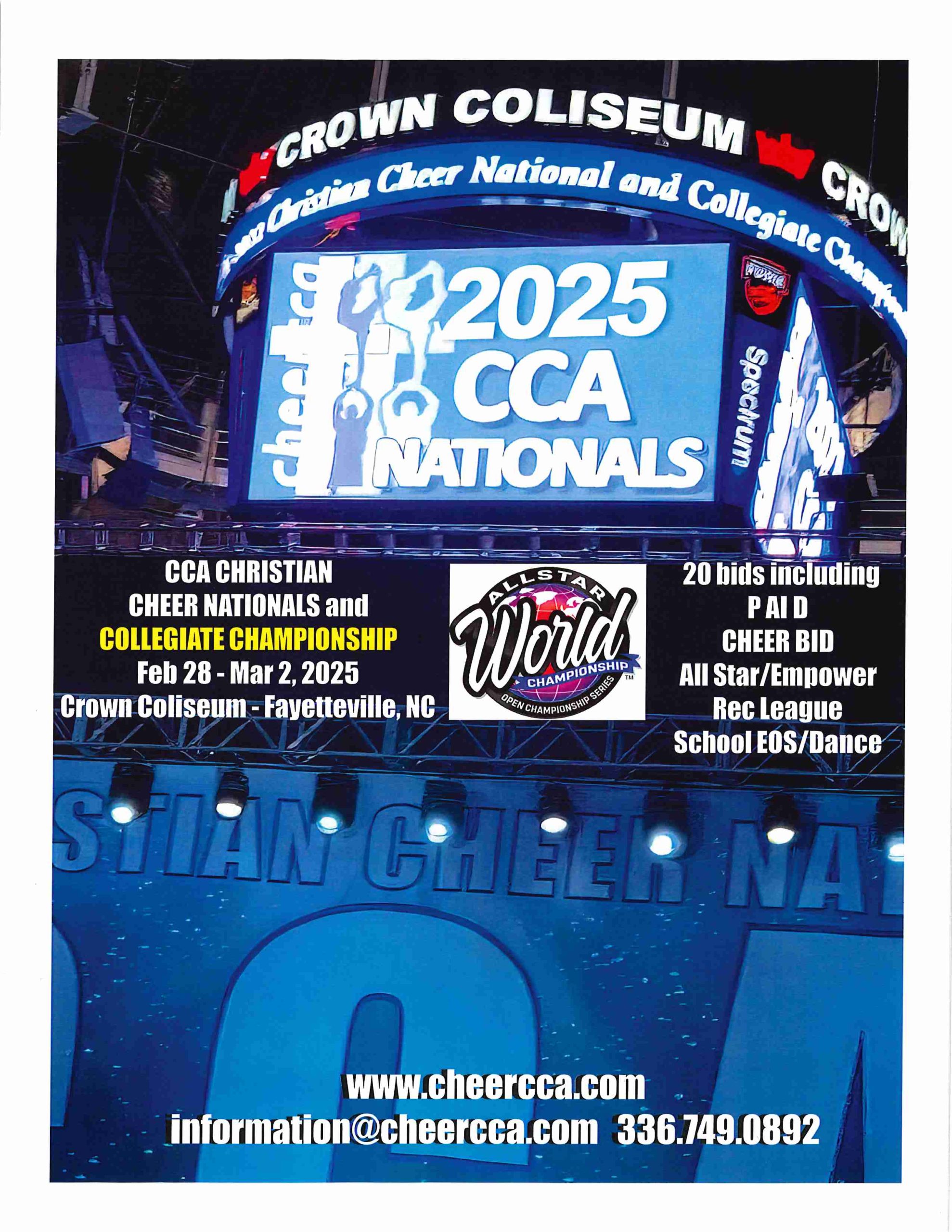 Home Page - CheerCCA.com